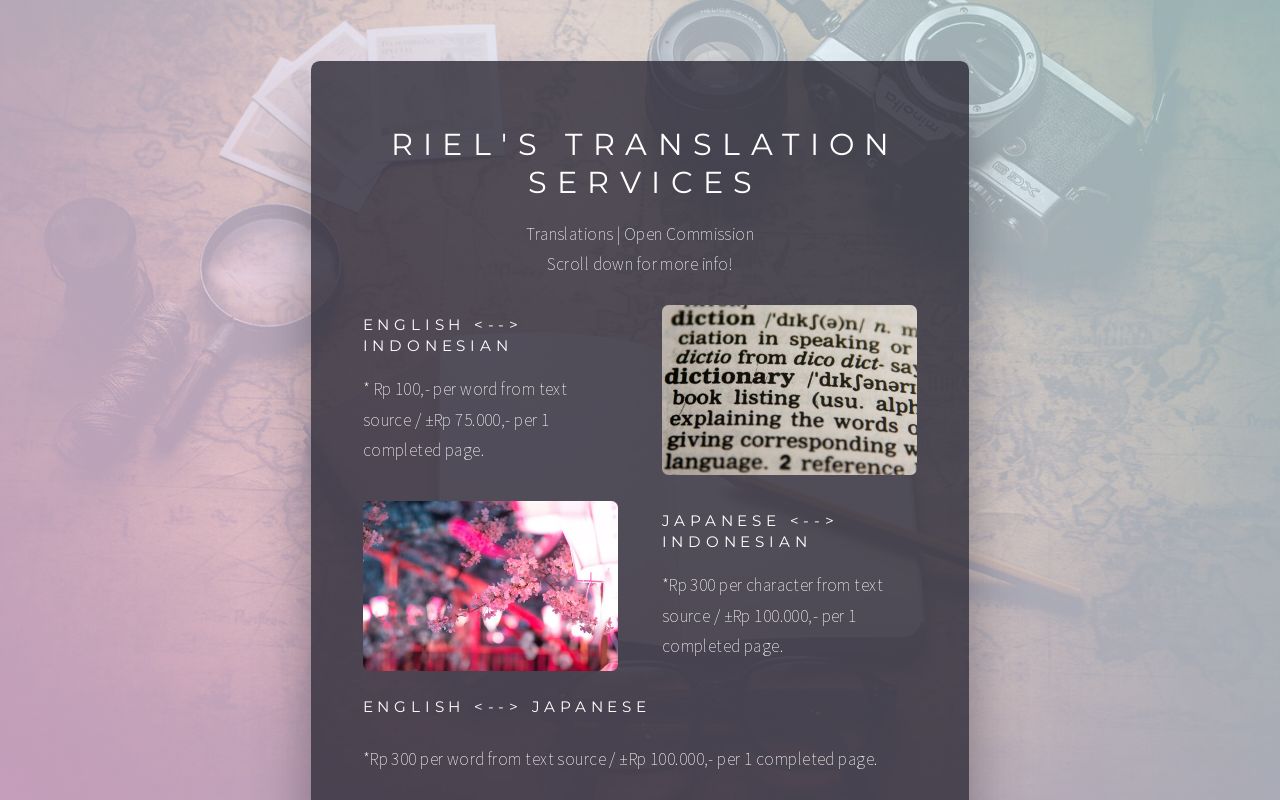 Riel's Translation Services